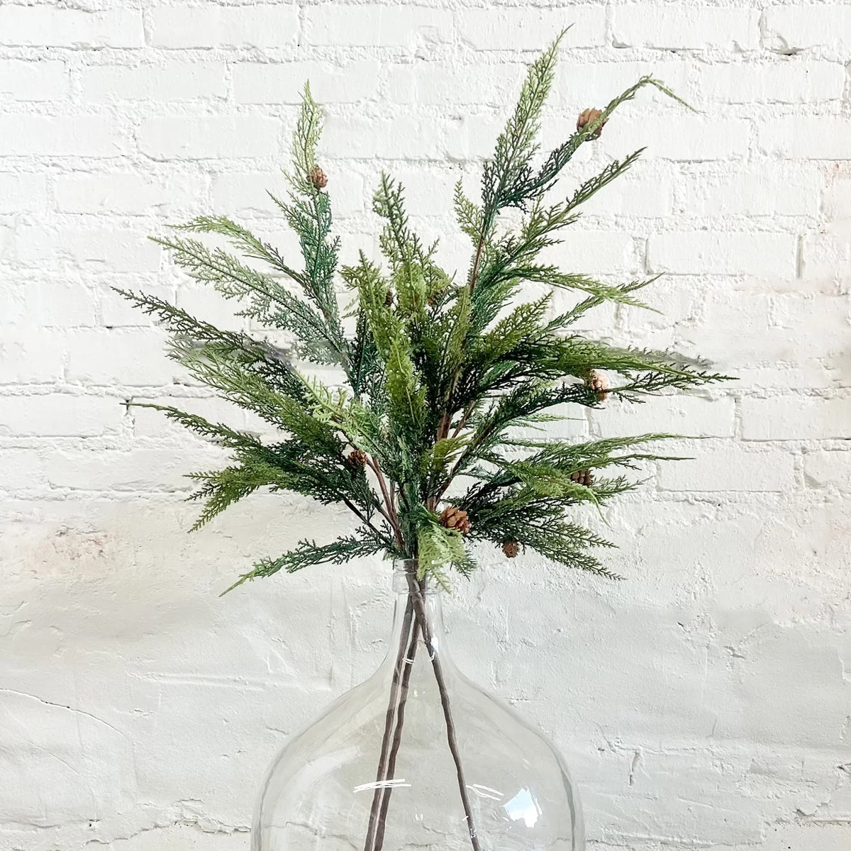 43" Cedar Spray with Pinecones – Grace and Joy Company