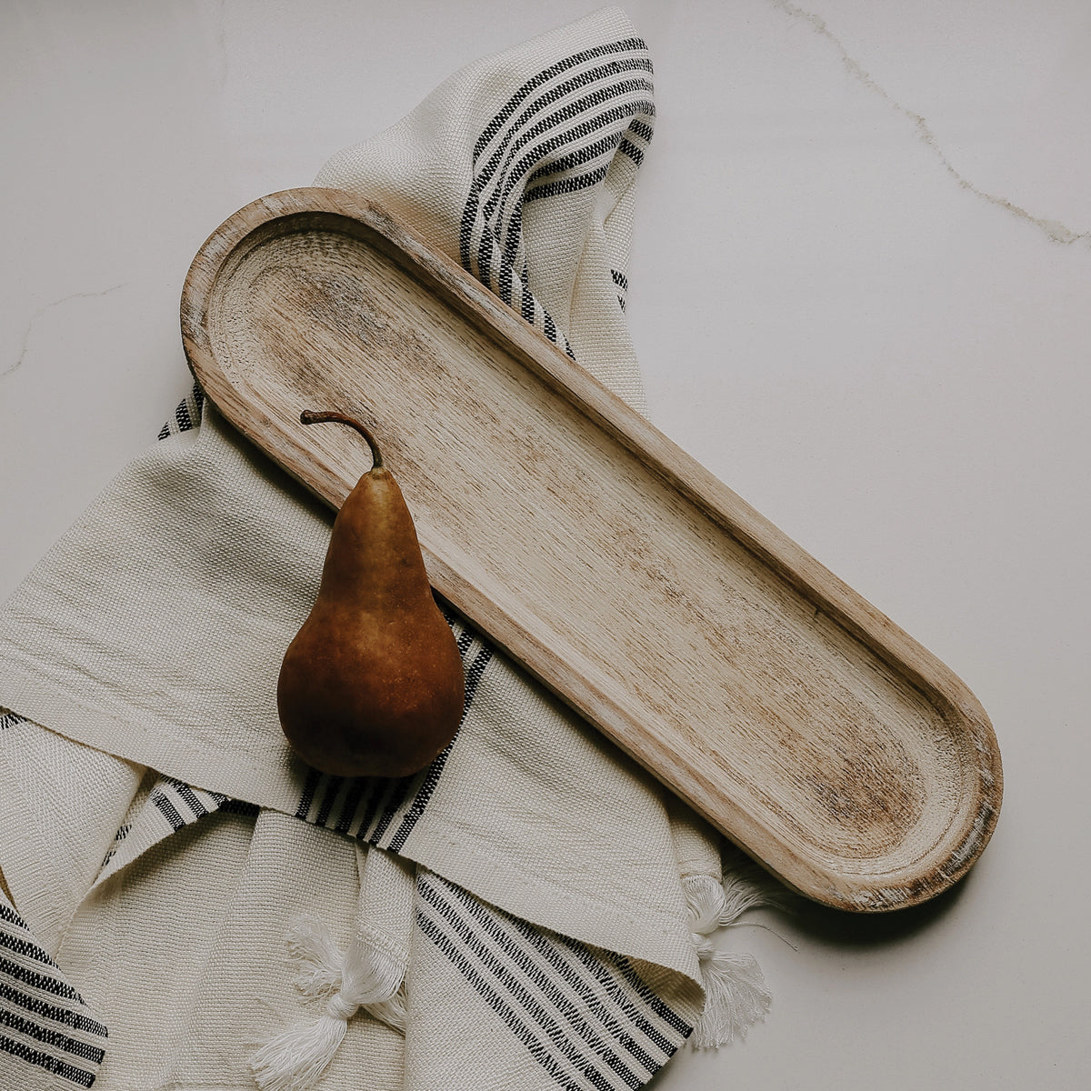 Large Rustic Wood Tray – Grace and Joy Company