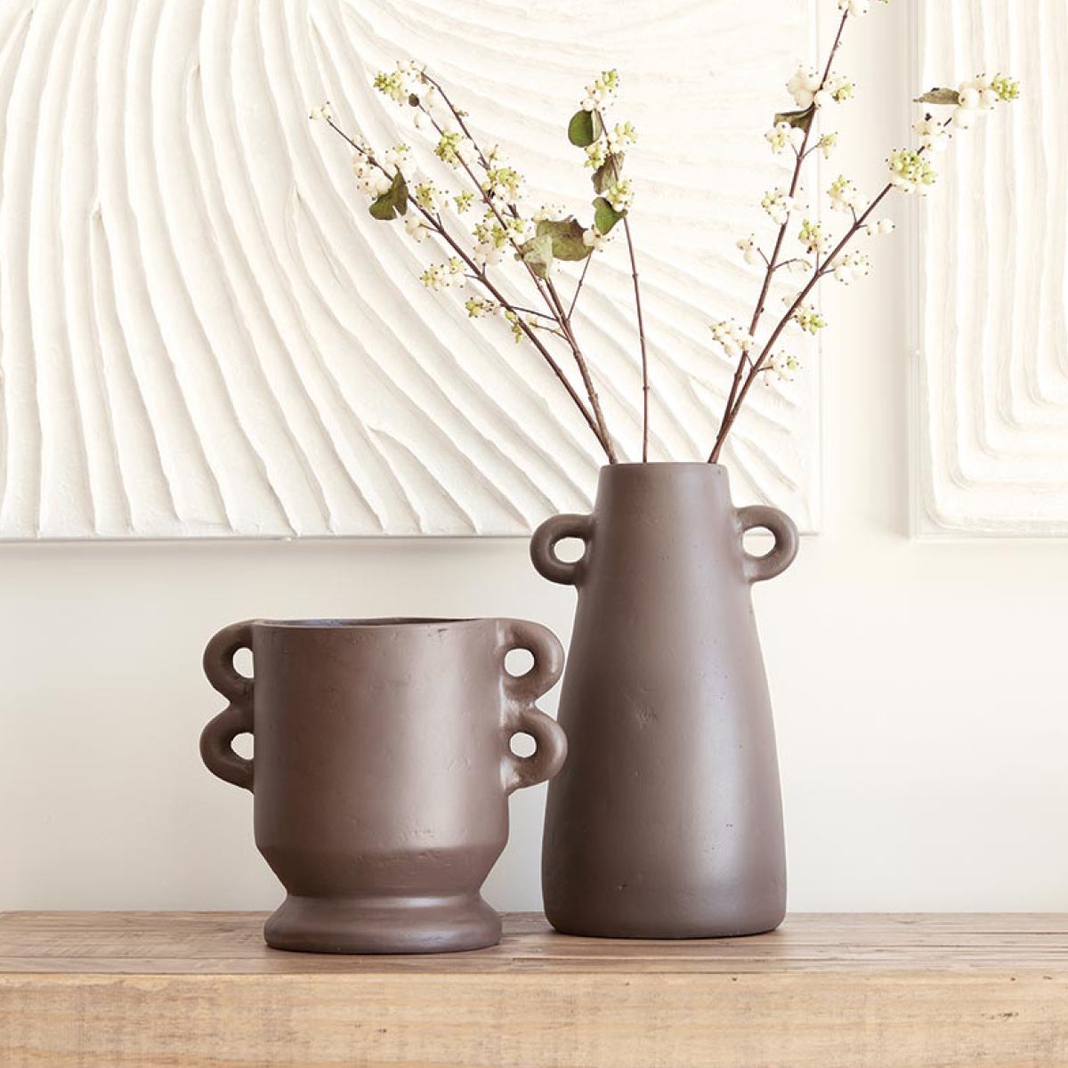 Tall Paper Mache Vase – Grace and Joy Company